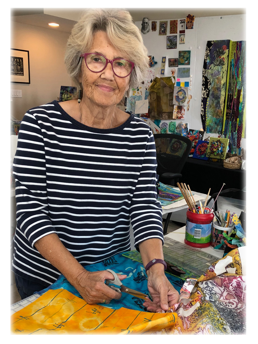 SAQA Quilt show: The Artist’s Question… Answered in Fiber | Florida ...